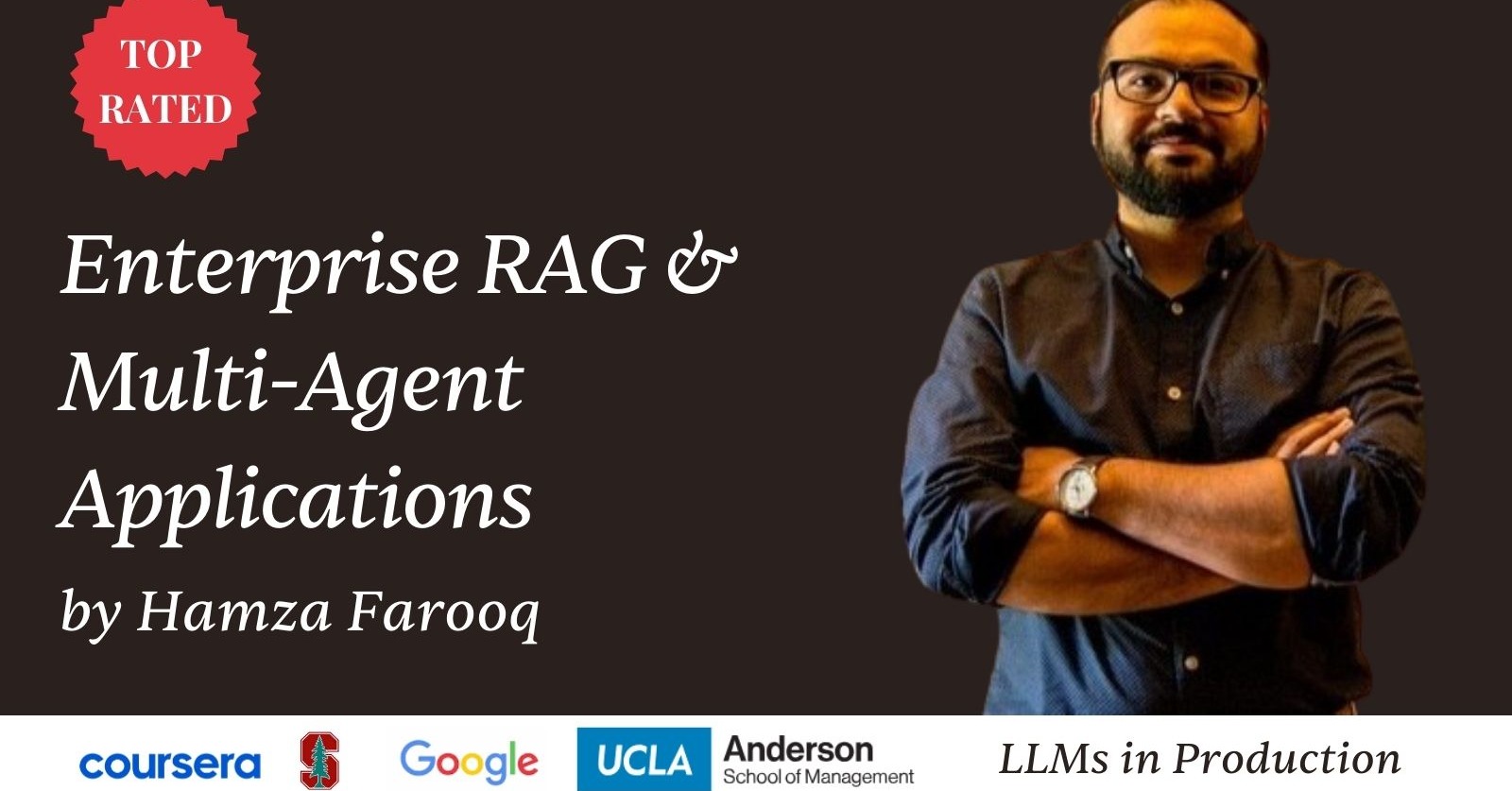 Enterprise RAG and Multi-Agent Applications by Hamza Farooq on Maven